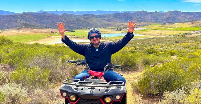 Stanford Hills Guided Quad Bike Ride from R 599